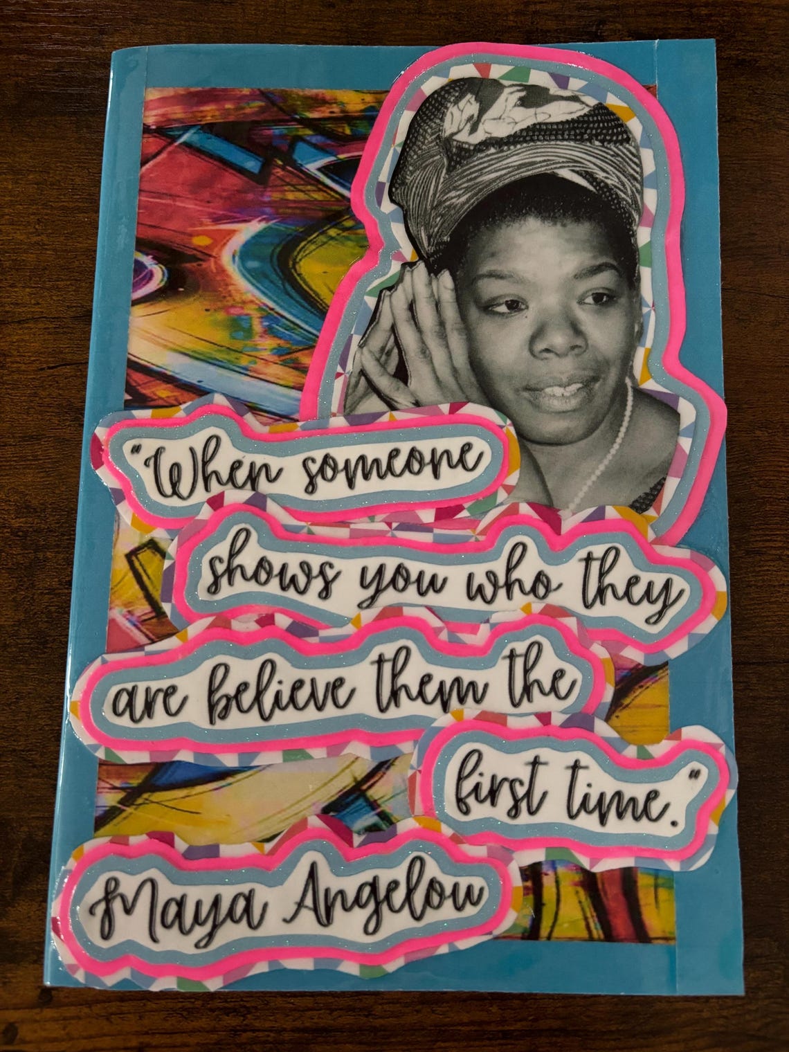 Maya Angelou Notebook - Etsy