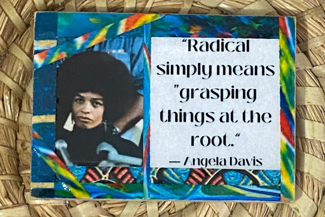 Angela Davis Magnet - Etsy