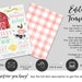 Watercolor Farm Birthday Invitation Printable EDITABLE - Etsy