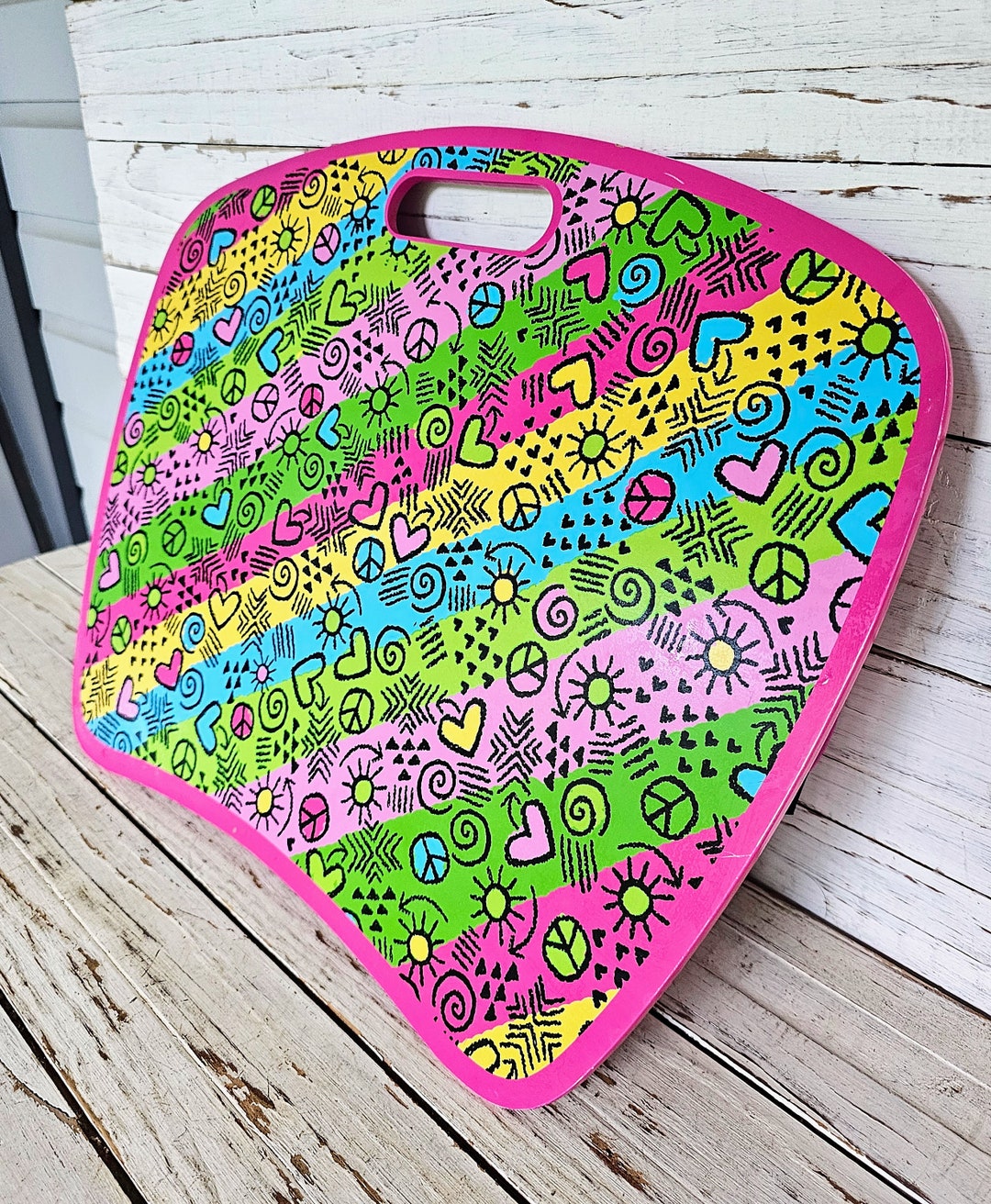 Lap Gear Pink Lap Desk With Zippered Pocket for Storage cutout Handle ...