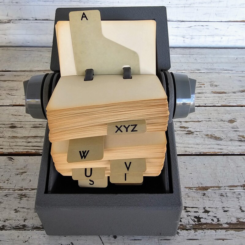 Rolodex - Etsy