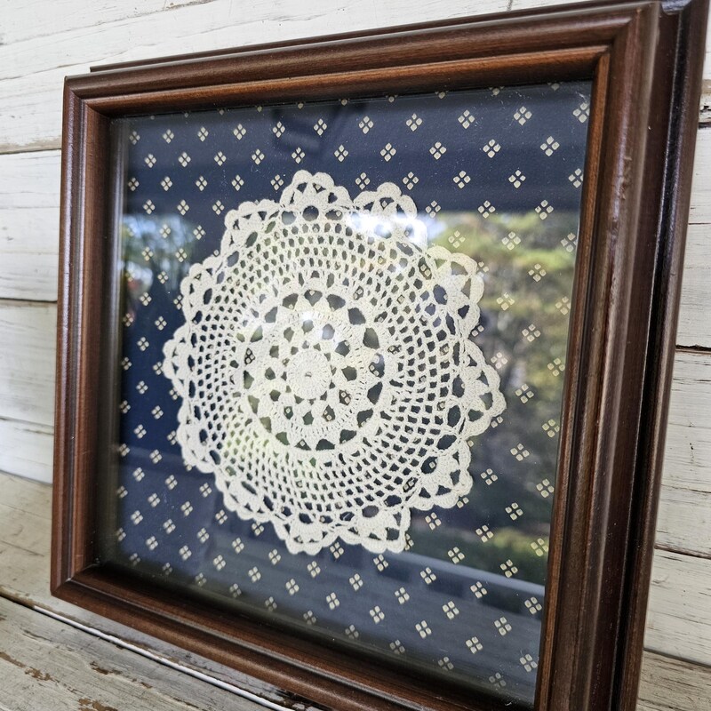 Framed Doily - Etsy