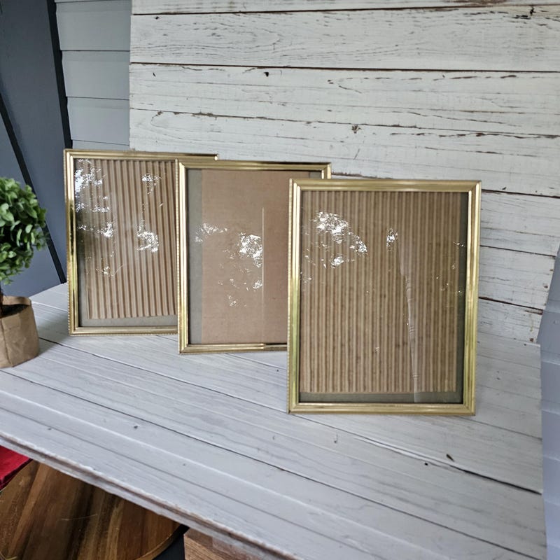 Gold Frame Set - Etsy