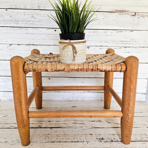 Woven Stool - Etsy