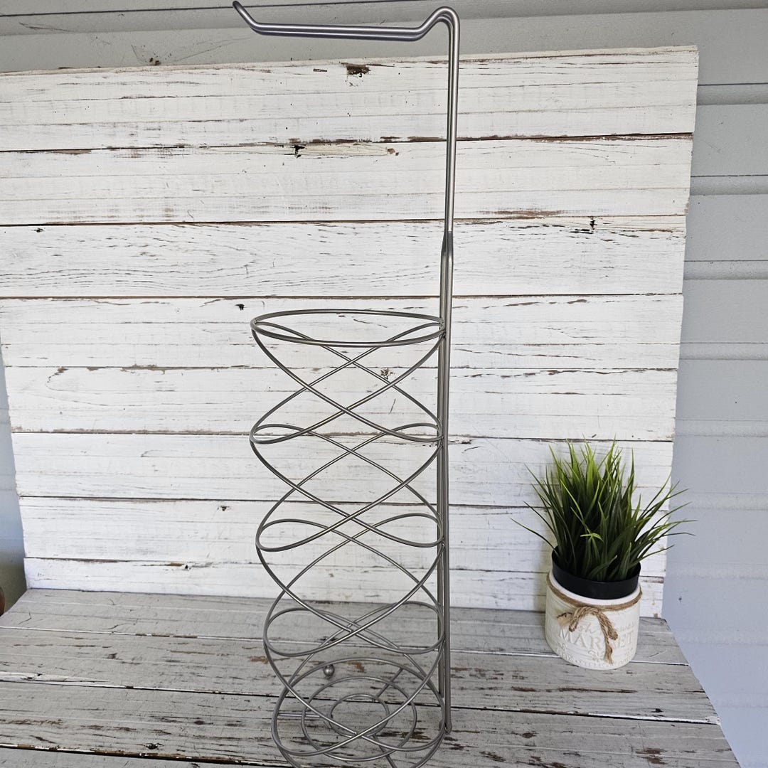 Decorative Wire Toilet Paper Holder Bathroom Decor Mid-century Modern ...