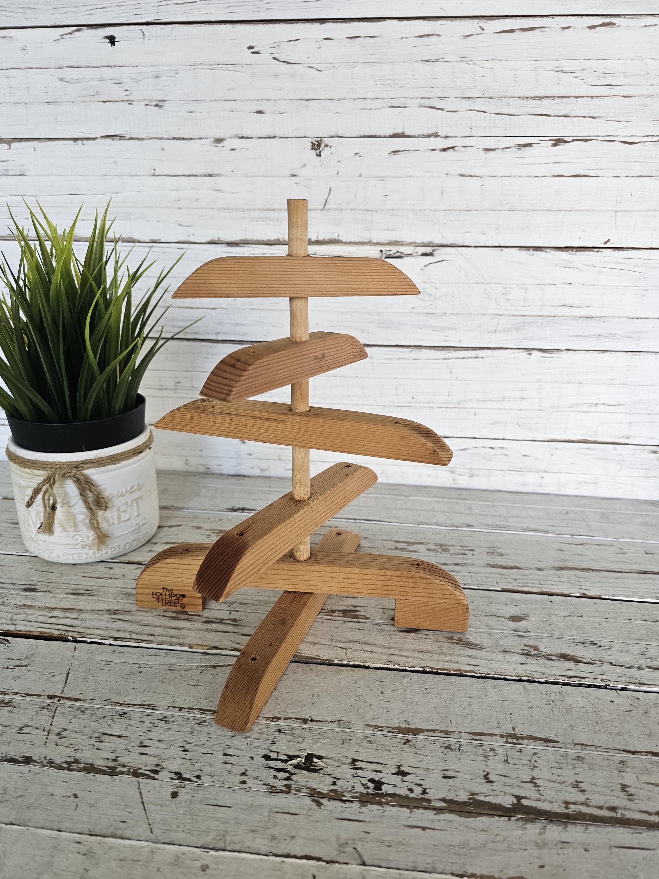 Wooden Candy Lollipop Tree