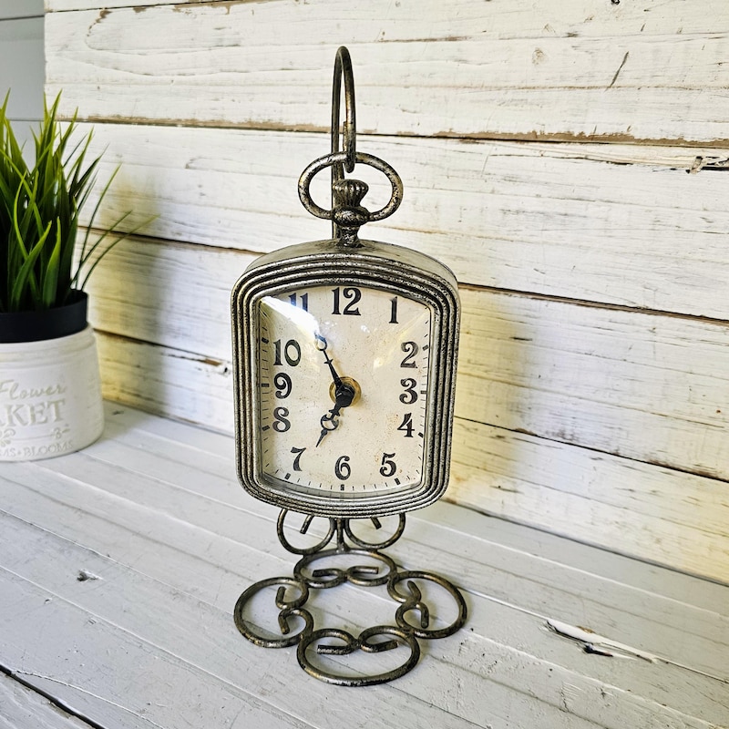 Double Sided Clock - Etsy
