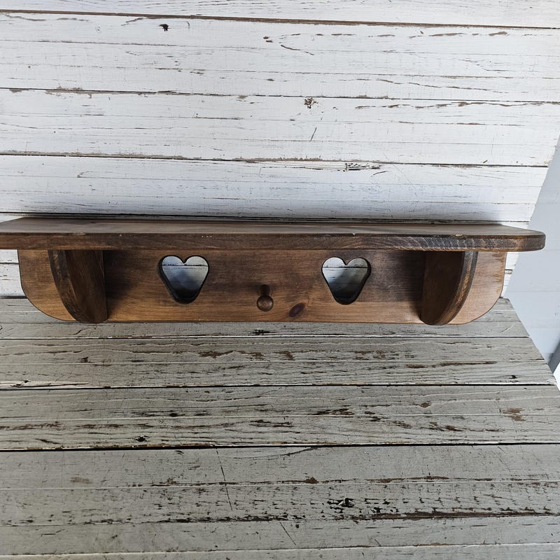 Shelf With Plate Groove - Etsy