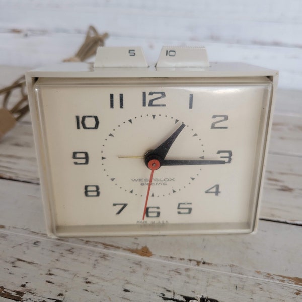 Westclox Alarm Clock - Etsy