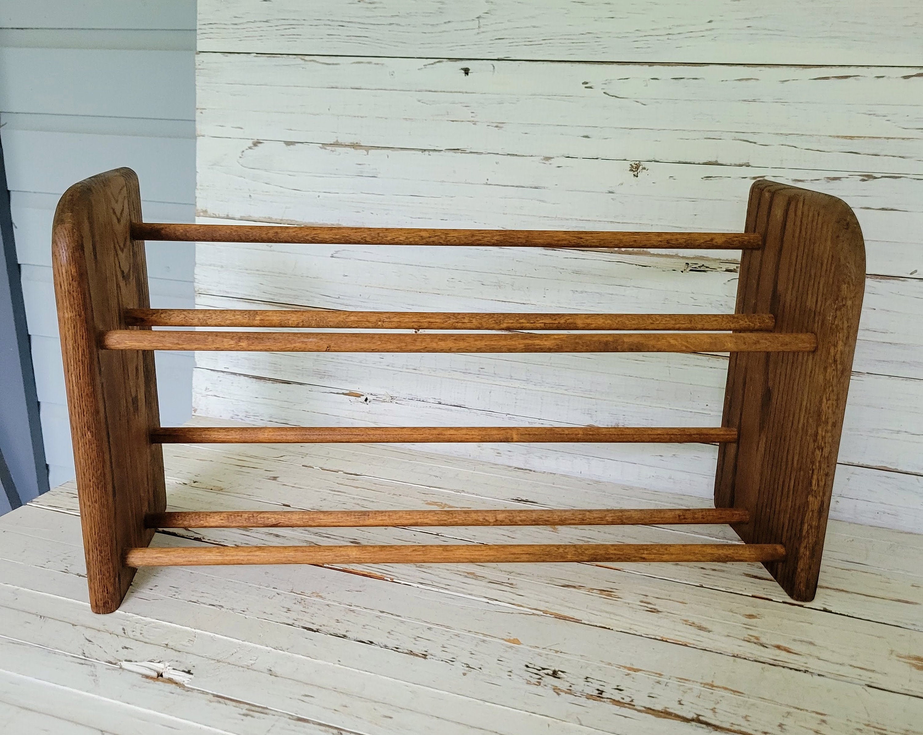 Double Wooden Book Rack Tabletop Book Rack Small Book Rack - Etsy
