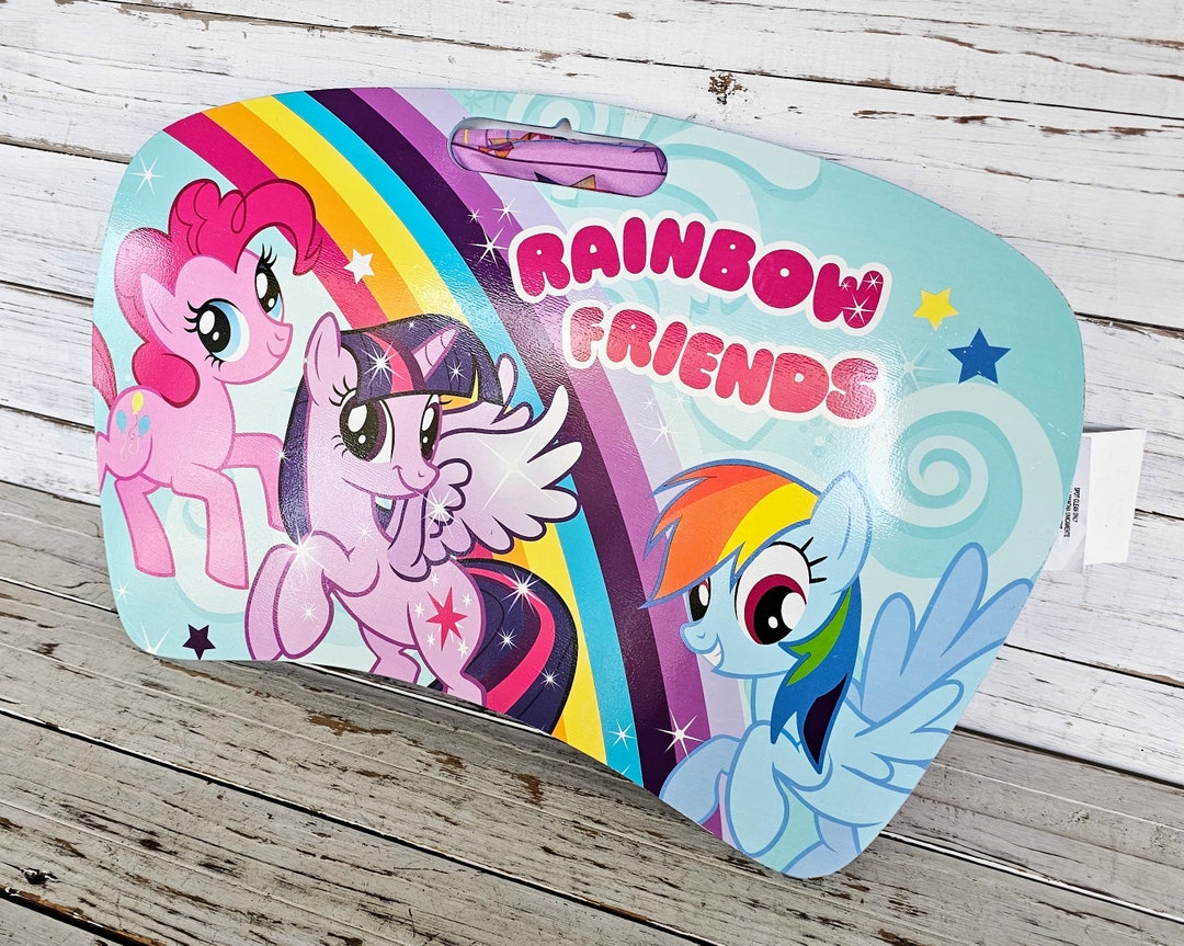 My Little Pony Rainbow Friends Lap Desk With Cushion Portable Desk ...
