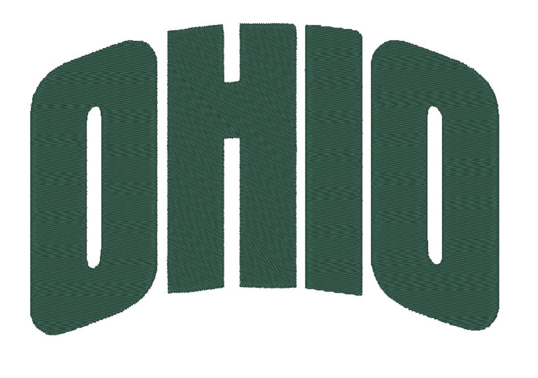 Ohio Bobcats "ohio" Embroidery Design. 3 Hoop Sizes - Etsy