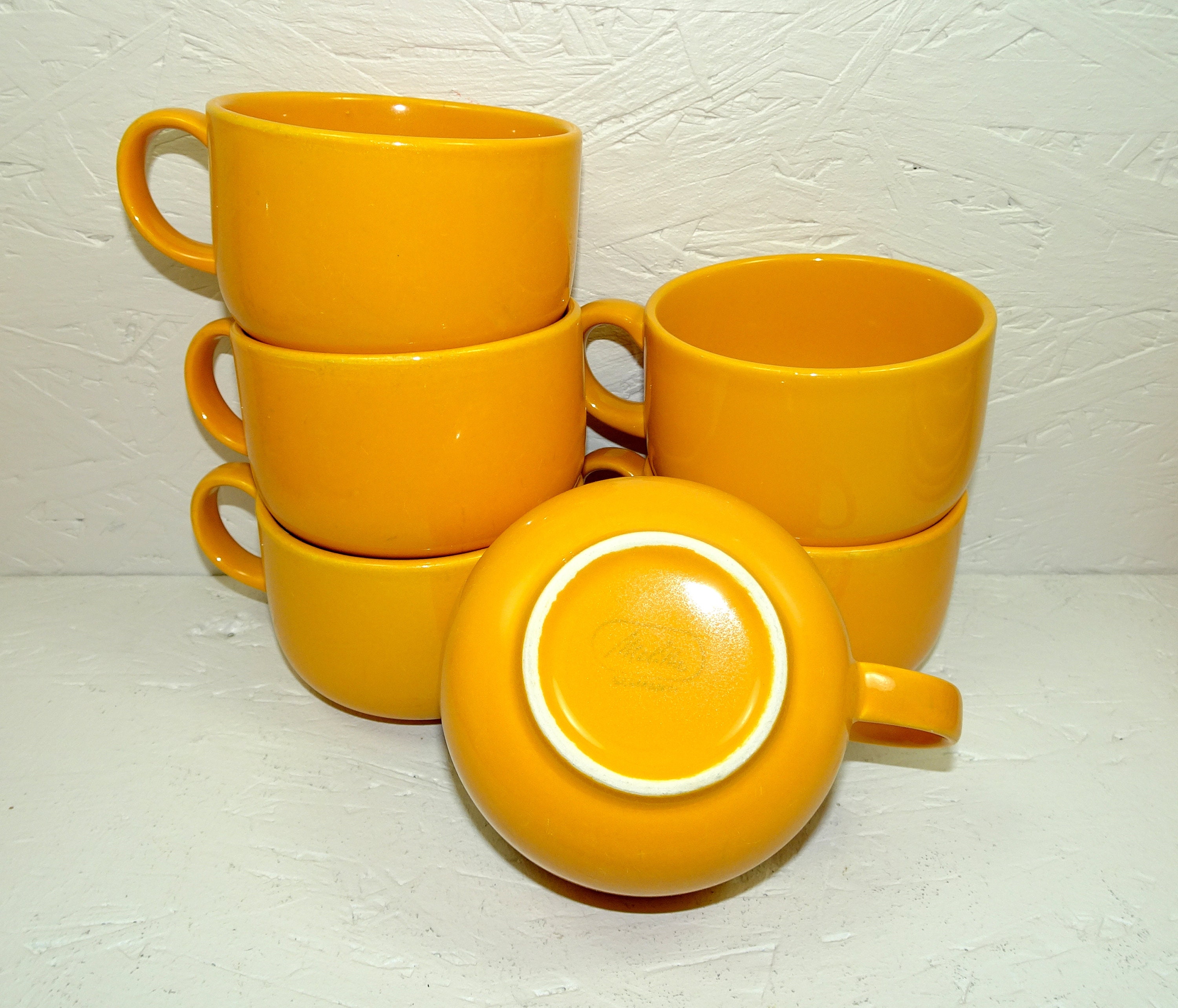 Melitta Heidelberg gelb Geschirr Teller Tassen Schalen Milch + Zucker ...