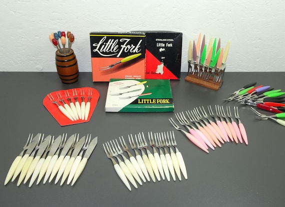 Small Party Forks Little Forks Cocktail Fork Knife Lifter | Etsy