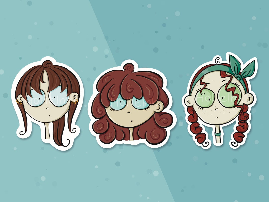 Cute Cartoon Vinyl Stickers Die Cut Sticker Stationary Journal ...