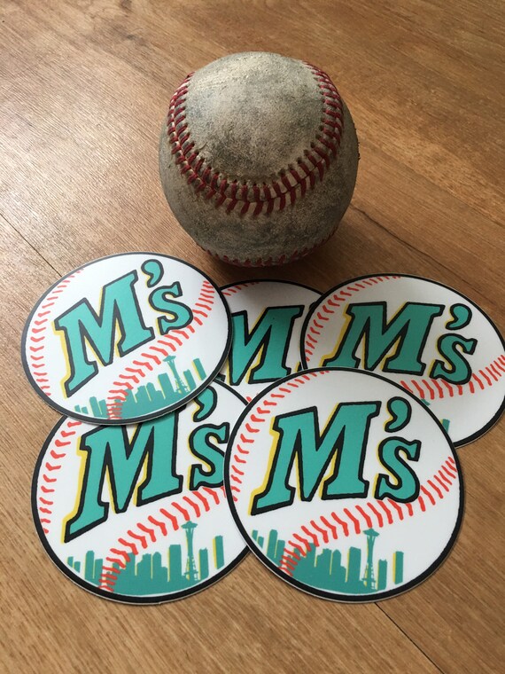 Seattle Mariners Baseball Vinyl Sticker / Mlb / Ken Griffey Jr - Etsy