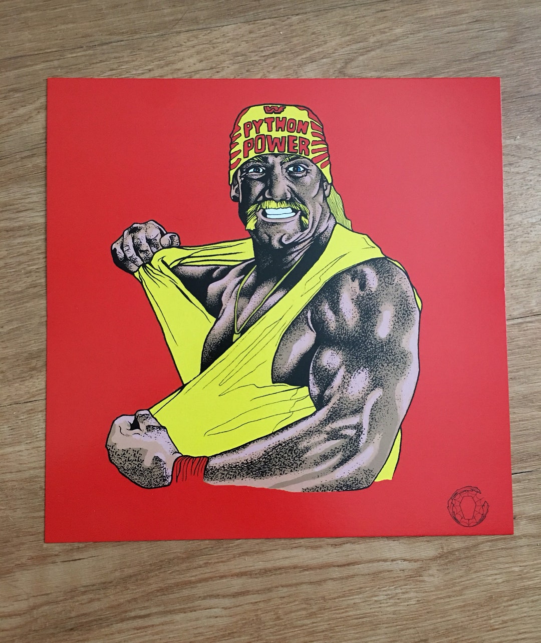 Hulk Hogan Art Print- Nwo / Hulkamaniac / Wrestlemania / Ric Flair ...