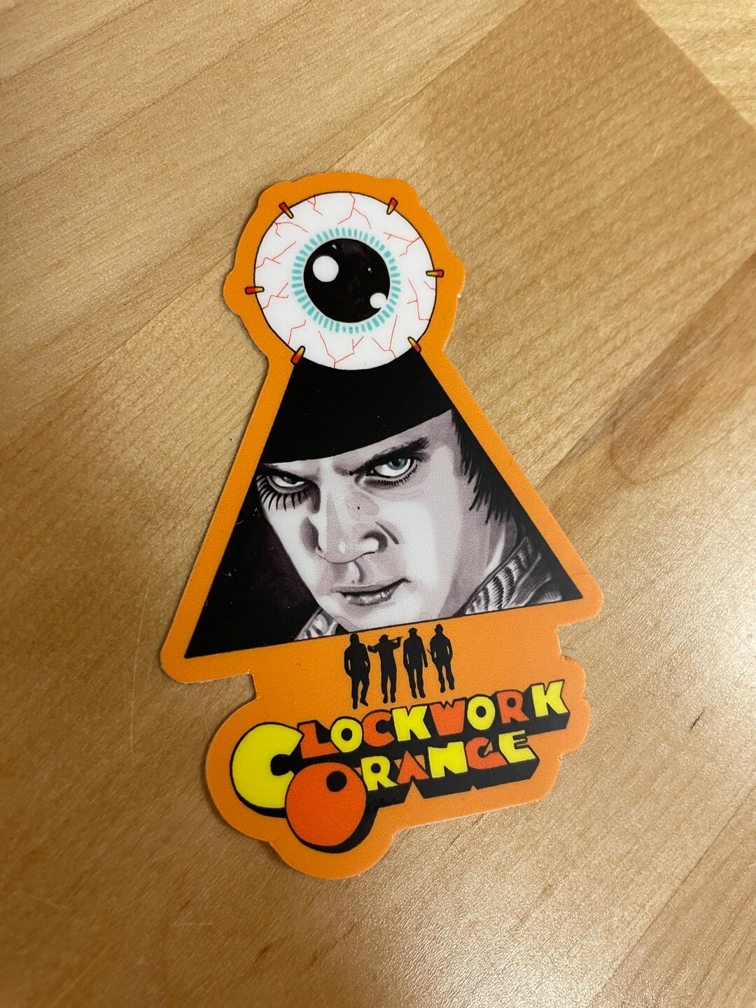 A Clockwork Orange Vinyl Sticker / Stanley Kubrick / Horror - Etsy