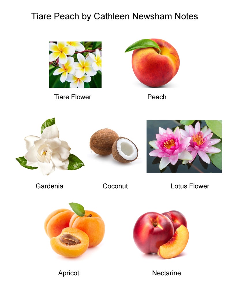 Tiare Peach Perfume by Cathleen Newsham - Etsy