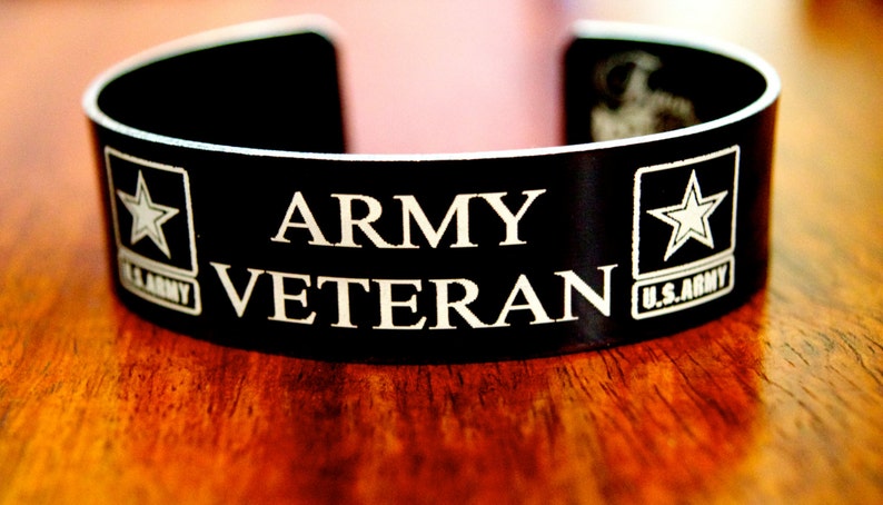 Army Veteran Bracelet - Etsy