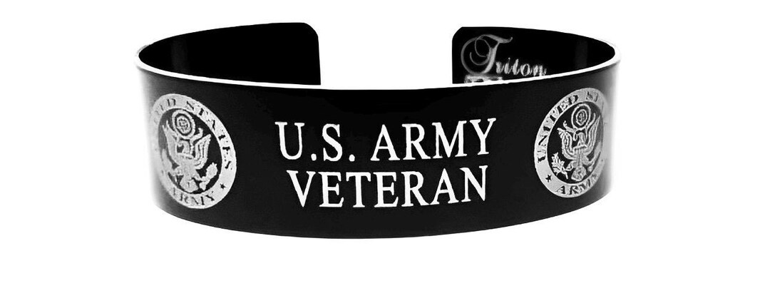 U.S. Army Veteran Bracelet - Etsy