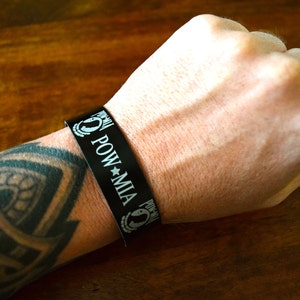 POW MIA Memorial Bracelet / Vietnam War / Korean War / WWII - Etsy