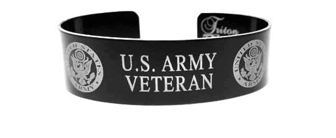 U.S. Army Veteran Bracelet - Etsy