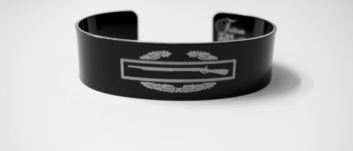 The Combat Infantryman Badge (CIB) Bracelet - Etsy