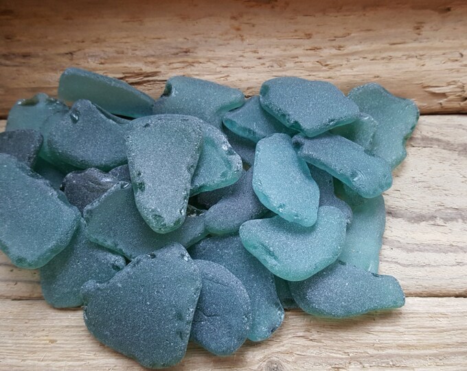 Teal Color Genuine Sea Glass bulk Lot for Crafts eco Friendly Beach ...