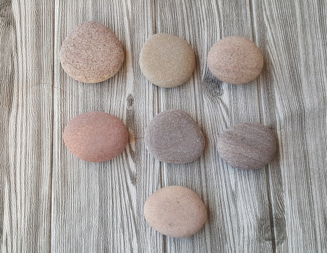 7 Extra Large Sea Stones- Beach Stones- Beach Finds -2.36"-2.75"large ...