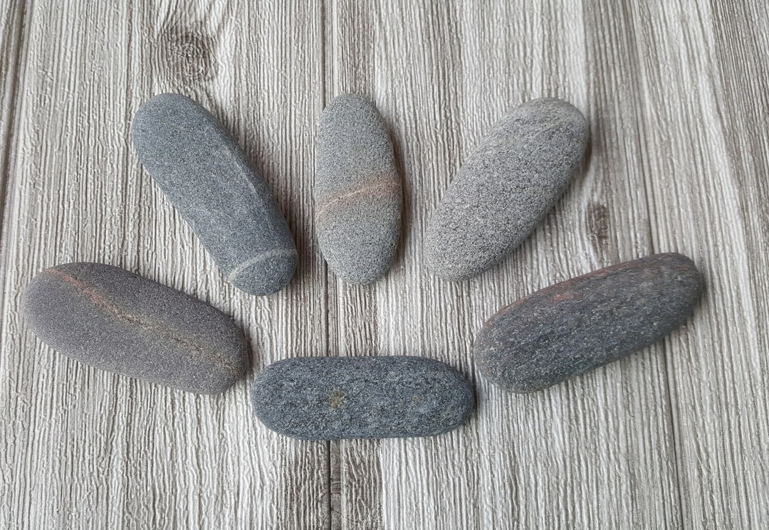 6 Extra Large Baltic Beach Stones-natural Sea Stones -genuine Beach ...