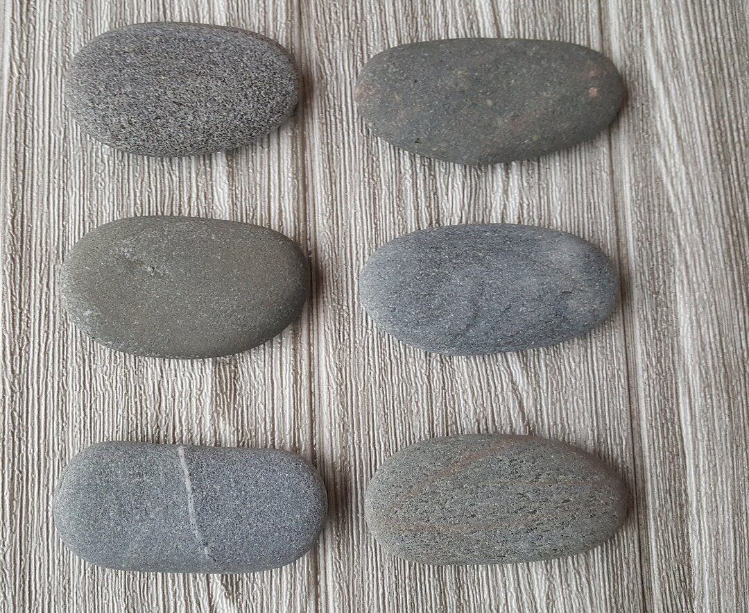 6 Extra Large Baltic Beach Stones-natural Sea Stones -genuine Beach ...