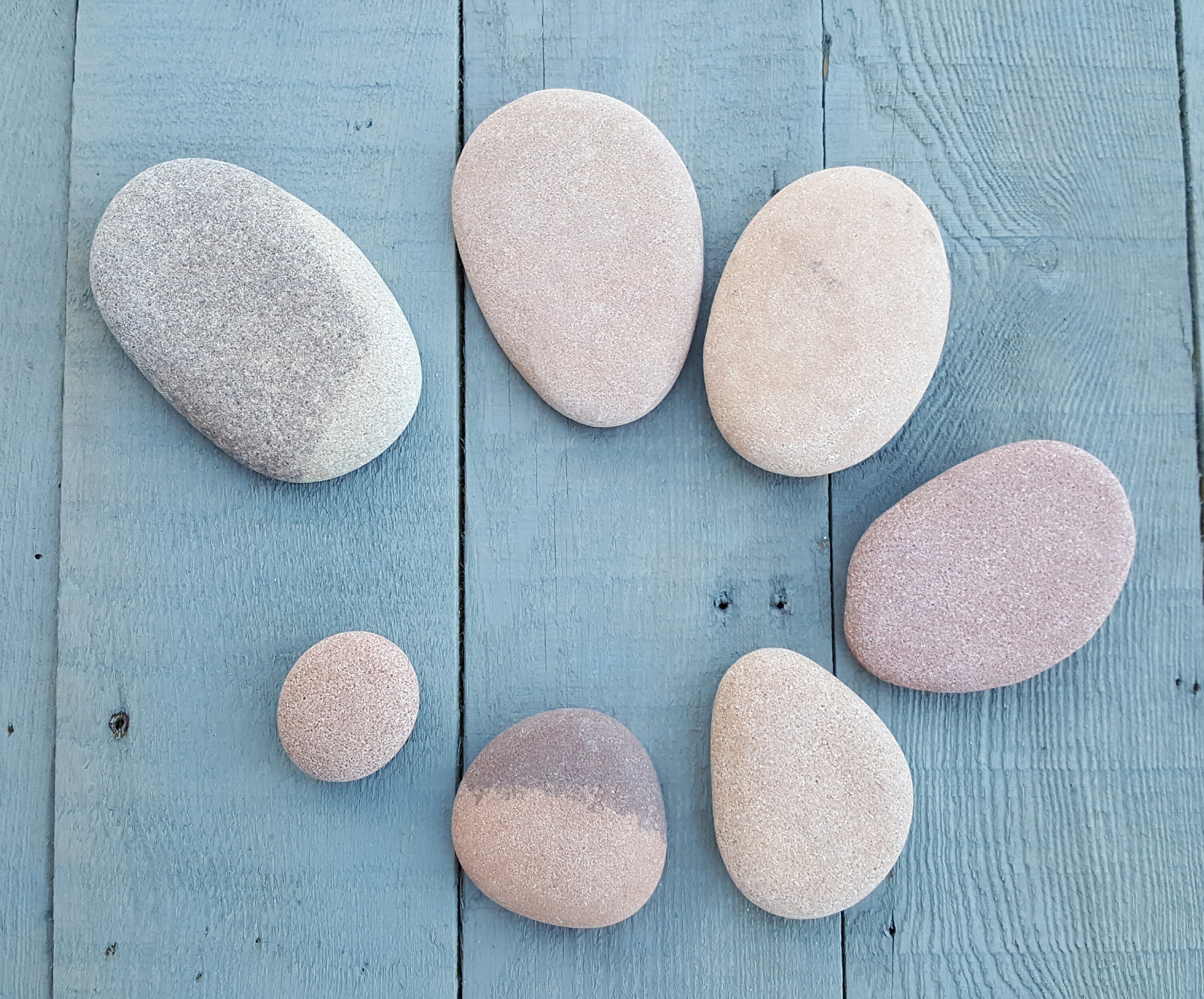 Natural Beach Stone Stack beautiful Sea Stones zen Stones - Etsy