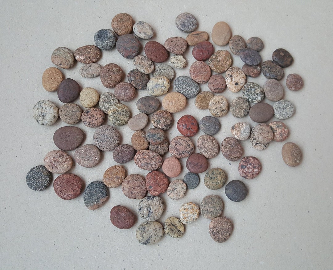 Round Sea Stones -bulk 100 Pcs Small-baltic Beach Stones-sea Pebbles - Etsy