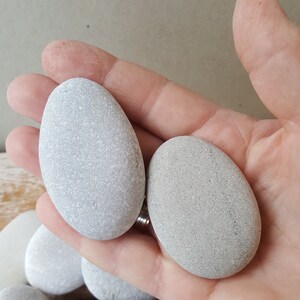 Oval Shaped Beach Rocks -40 Large Sea Stones- Beach Stones- Wedding ...