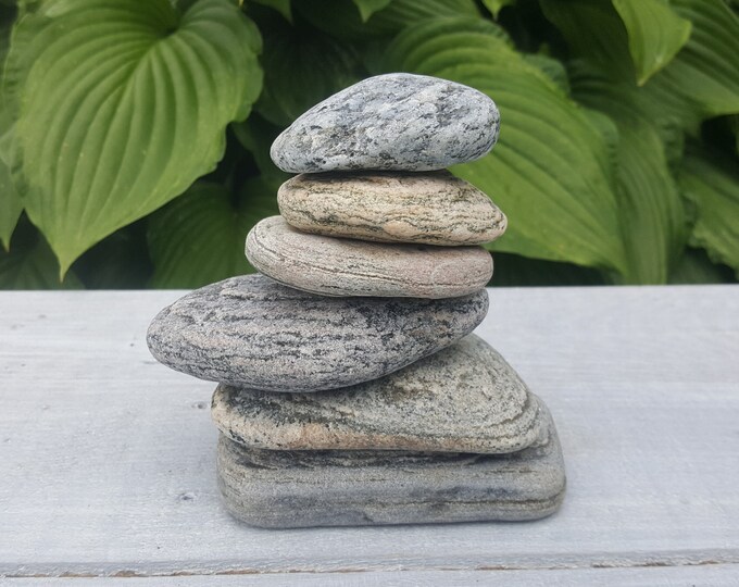 20 Extra Large Sea Stones -light Grey Beach Stones -wedding Guest Book ...