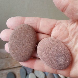 Oval Shaped Beach Rocks -50 Large Sea Stones- Beach Stones- Wedding ...