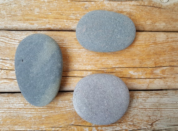 3 Extra Large Sea Stones Beach Stones-stones for Arts and | Etsy