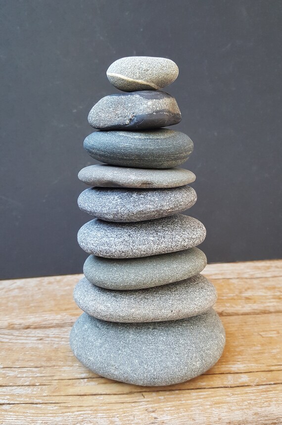 Home & Living Rocks & Geodes Natural Beach Stones I 4 Extra Large Zen ...