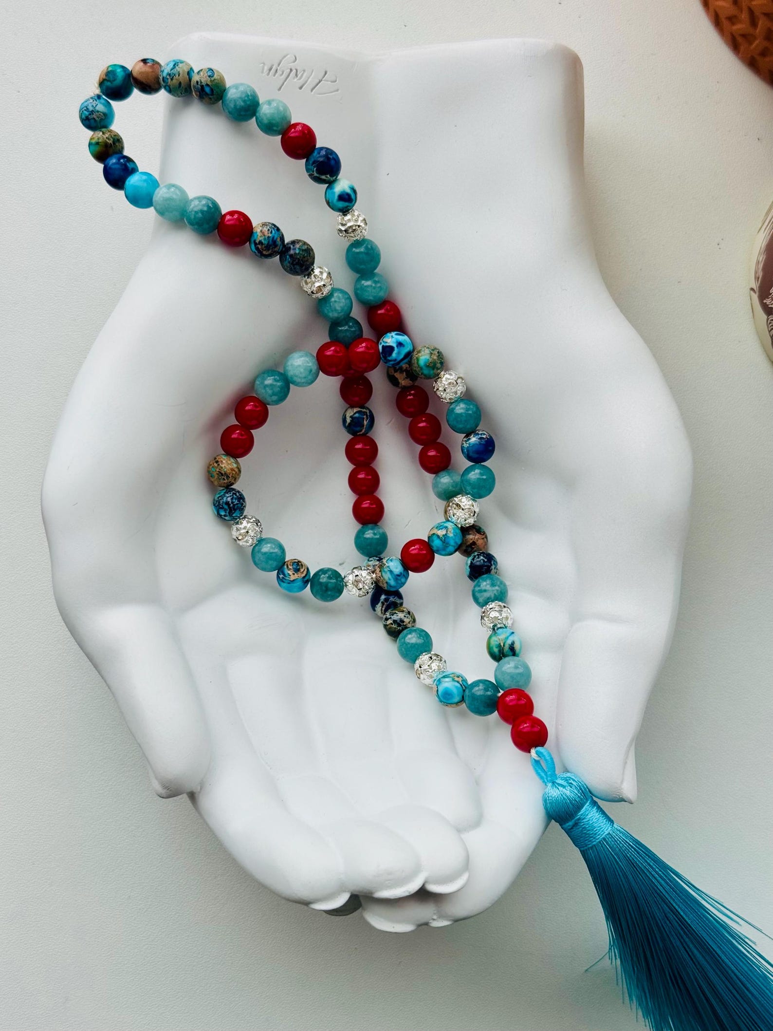 Goddess Athena Meditation Beads - Mini Mala & Bracelet Set - Etsy