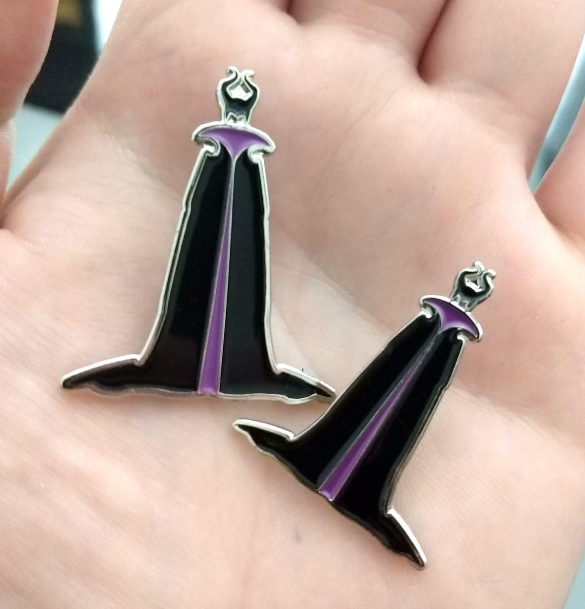 Disney's Maleficent Fantasy Pin Minimalist Sleeping | Etsy