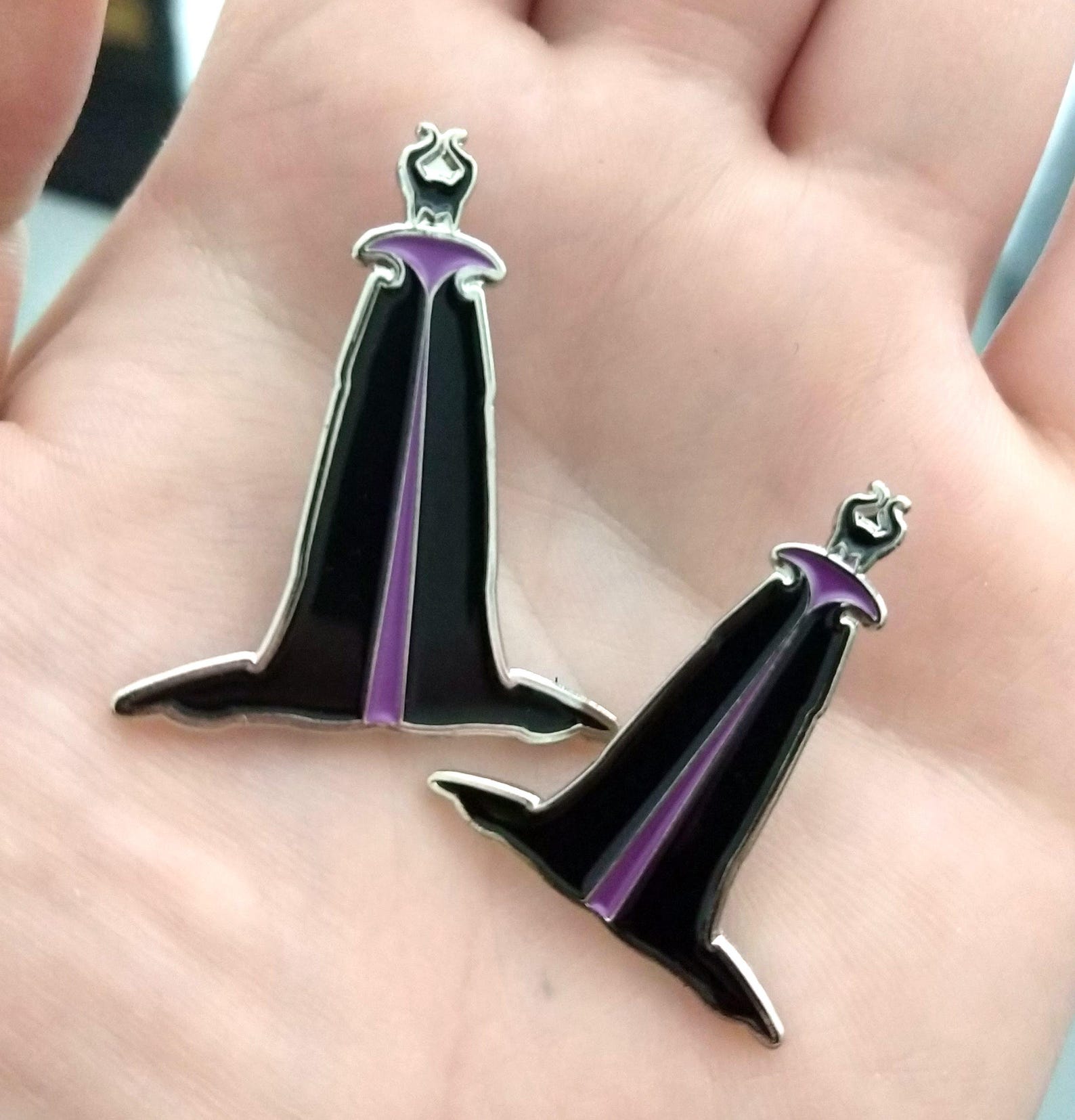 Disney's Maleficent Fantasy Pin Minimalist Sleeping - Etsy