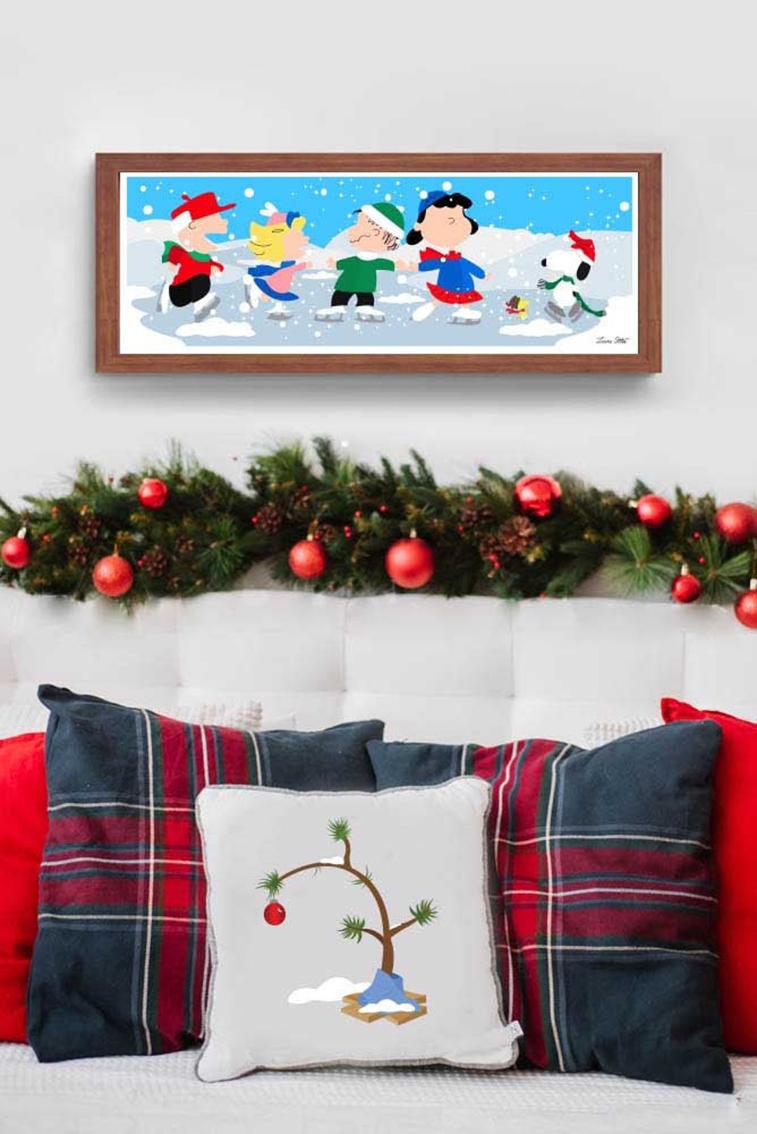 Charlie Brown Peanuts Panoramic Poster/print - Minimalist Peanuts ...