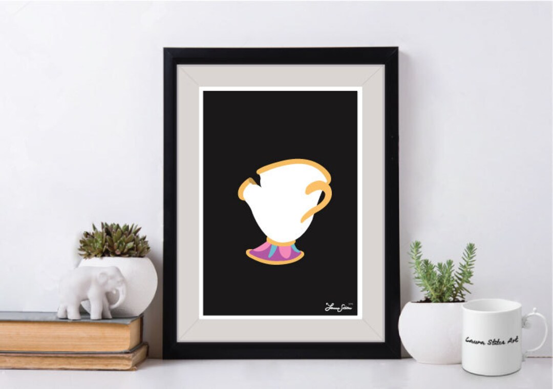 Disney's Chip Poster Print - Beauty and the Beast Chip Teapot Bell ...