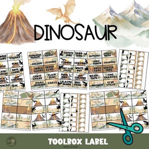 Dinosaur Themed Classroom Decor Bundle, Back to School Bulletin Board ...
