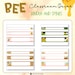 Bee Themed Classroom Decor Bundle Printable Back to School Classroom ...