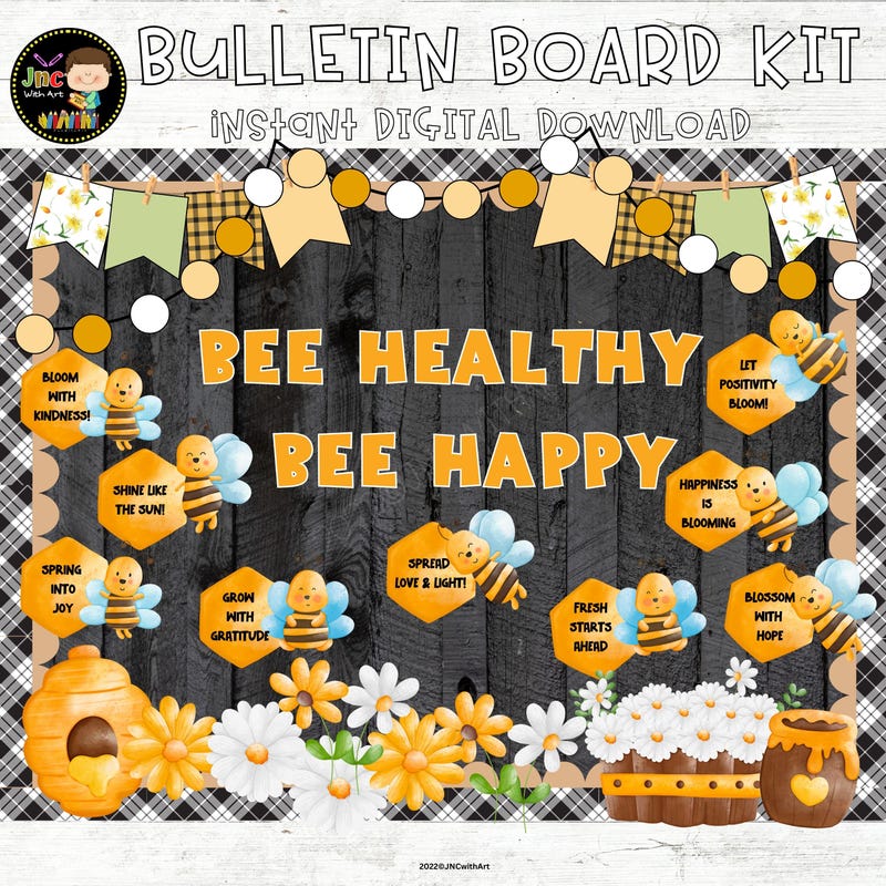 Bee Bulletin Board - Etsy
