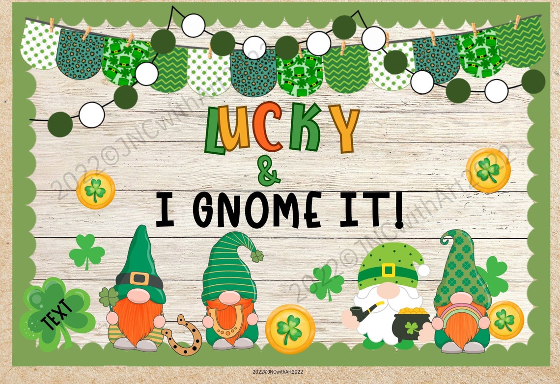 Lucky Charms Bulletin Board Kit, St Patricks Day Bulletin Boards Ideas ...