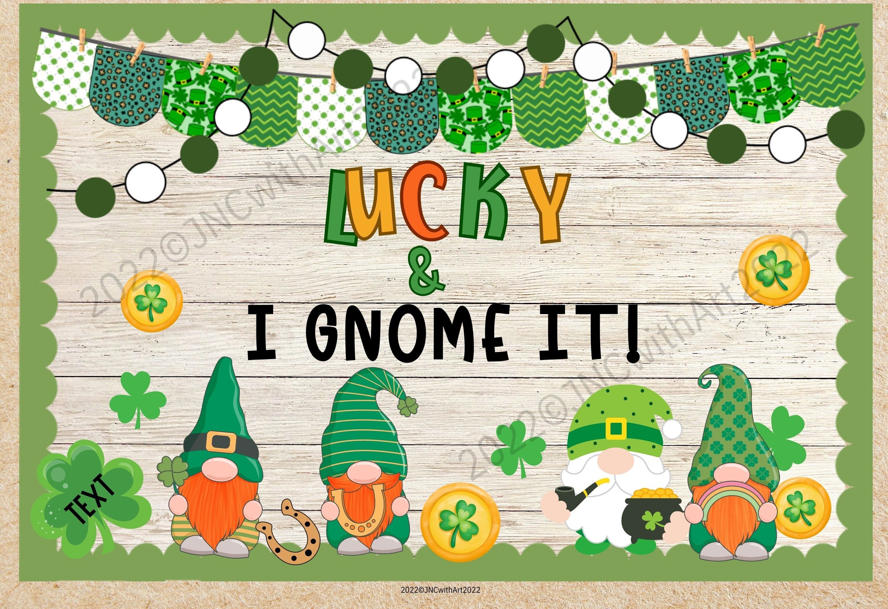 Lucky Charms Bulletin Board Kit, St Patricks Day Bulletin Boards Ideas ...