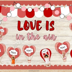 Valentine's Day Bulletin Board Kit, in Our Loves ERA, Door Decor ...